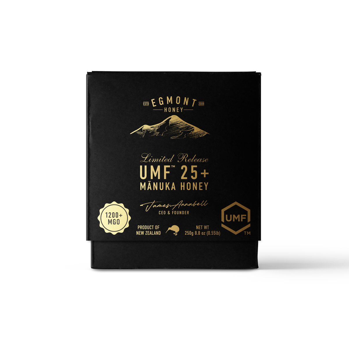 Manuka Honey UMF 25+ 250g | Egmont Honey | NZ